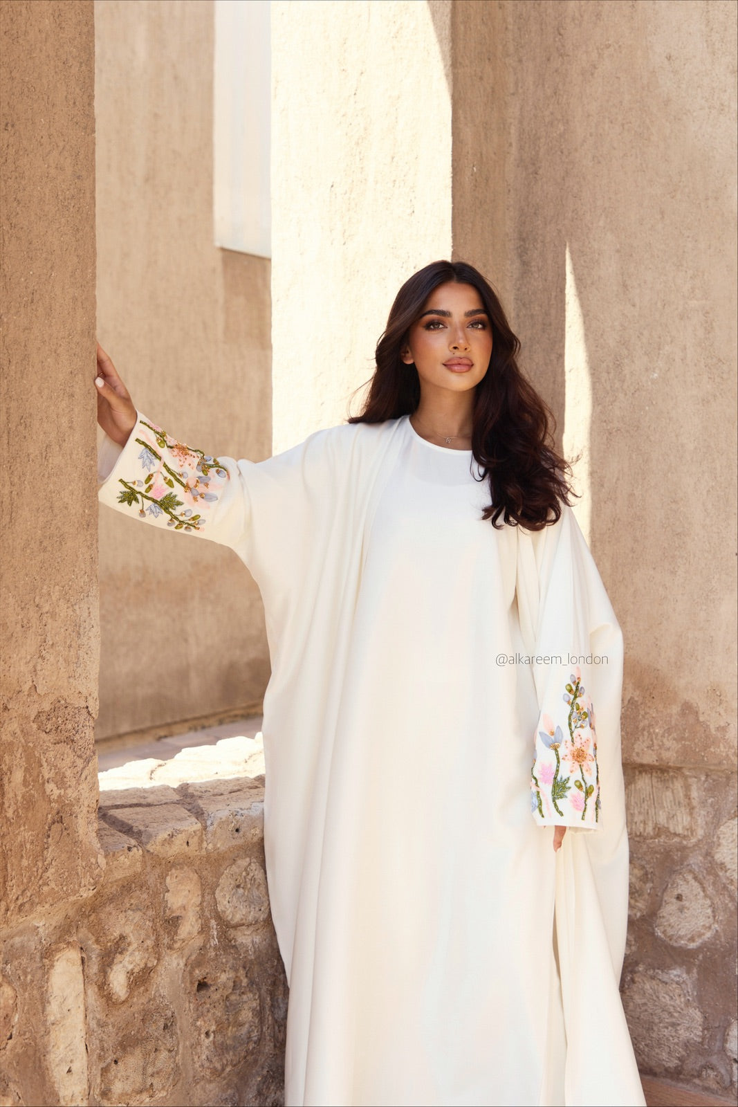 Jannat in white – Alkareem london
